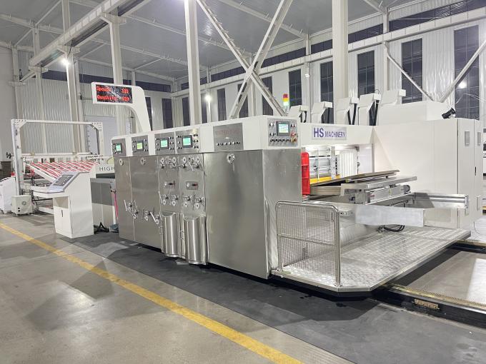 Máquina de contenedores de cartón con impresión de precisión