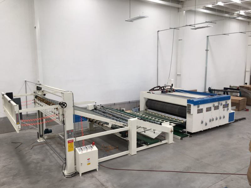 Flexo Corrugated Board Printing Machine / Corrugated Cardboard ...