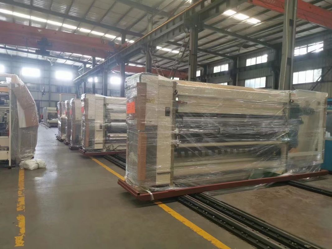 Corrugated Flexo Printing Machine For Carton Box Folder Gluer Machine