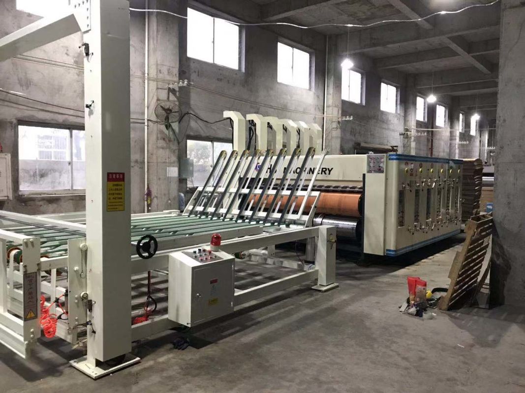 Carton Folding Slotter Die Cutter Machine 380v Corrugated Board ...