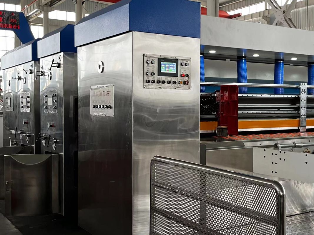 Flexo Corrugated Board Printing Machine / Corrugated Cardboard ...