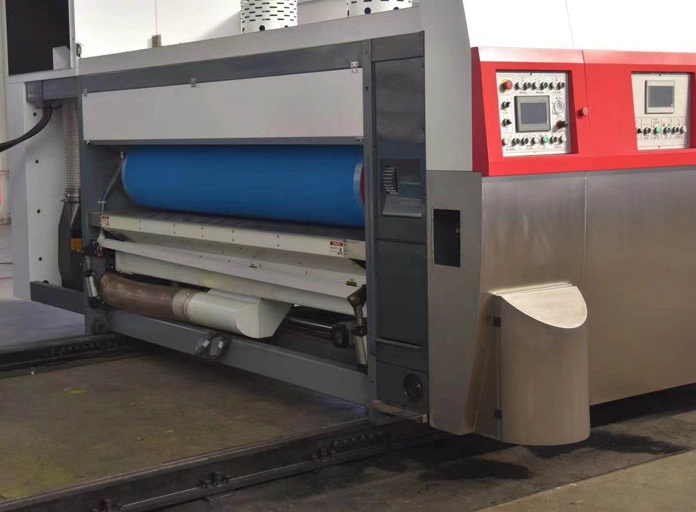 Auto Corrugated Carton Box Flexo Printing Machine Flexo Printing