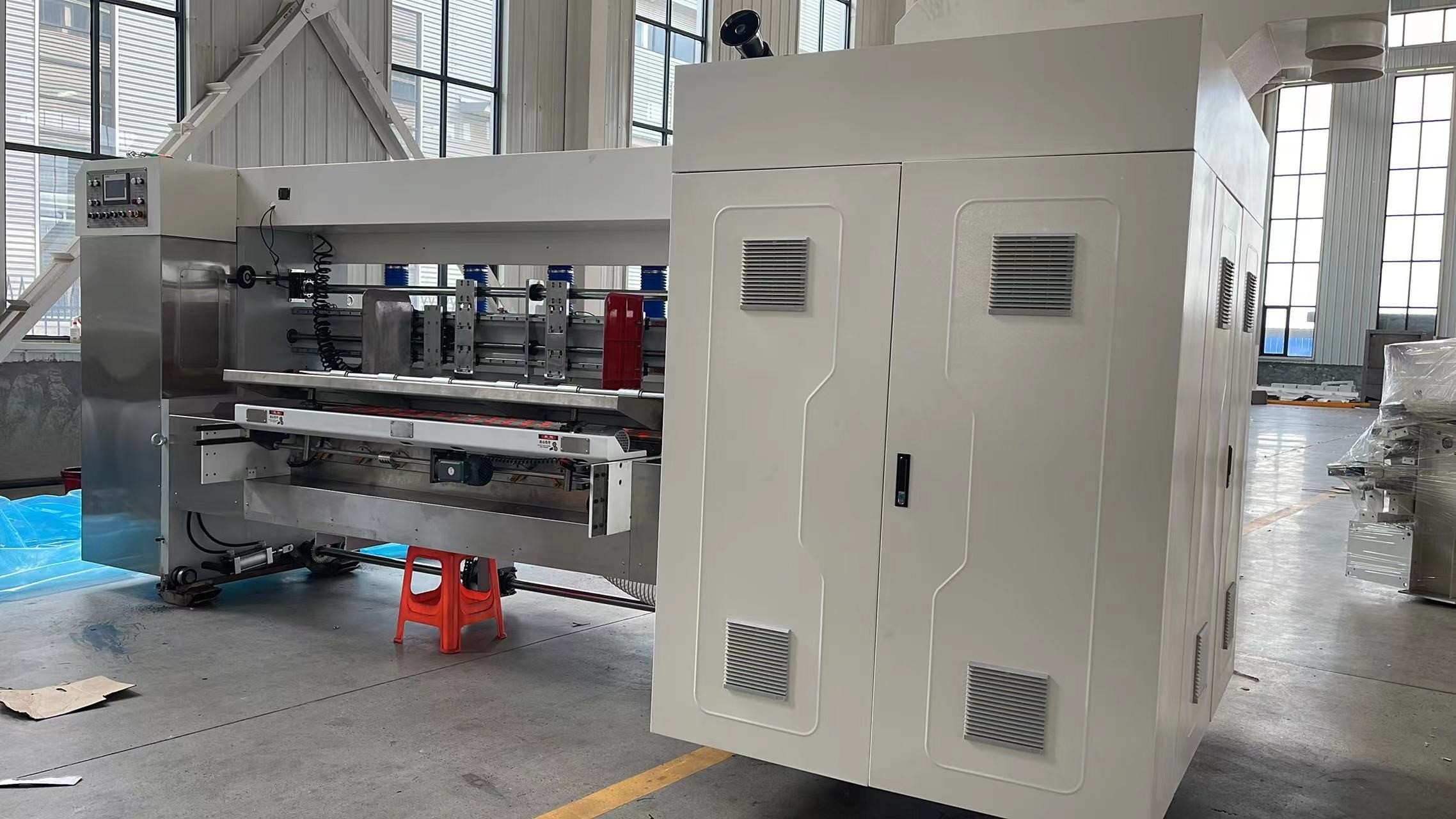 220v Cardboard Packaging Box Printing Machine Rotary Die Cutter