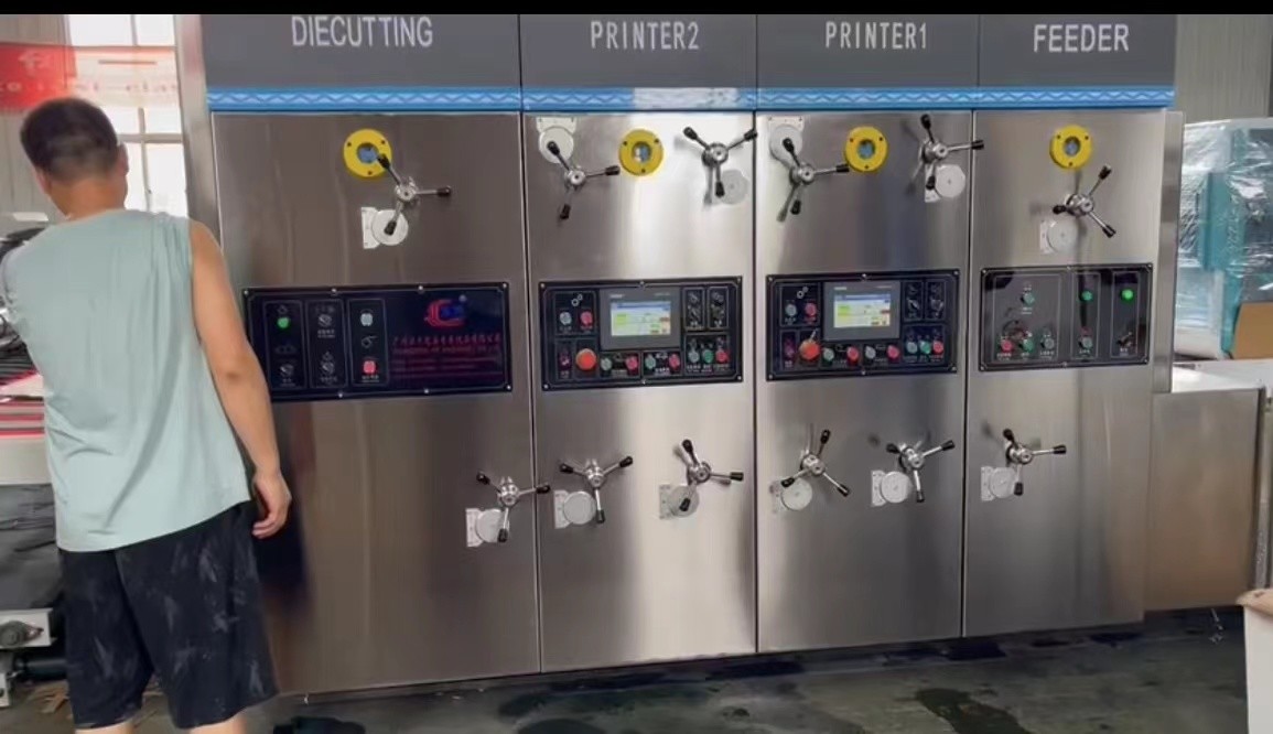 Rotary Die Cutting Machine For Corrugated Carton Box