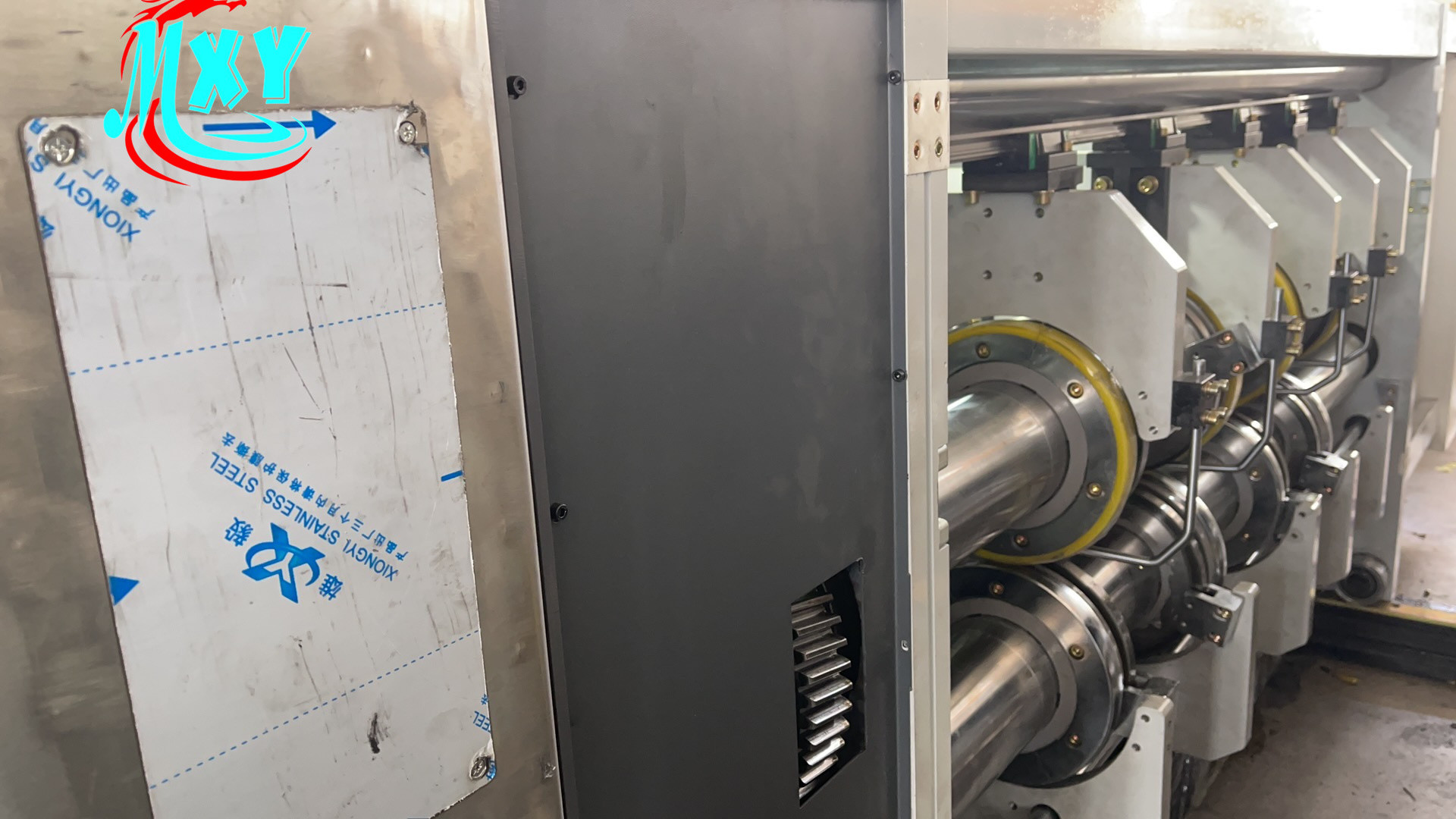 Corrugated Box Making Machine with Automatic Flexo Printing