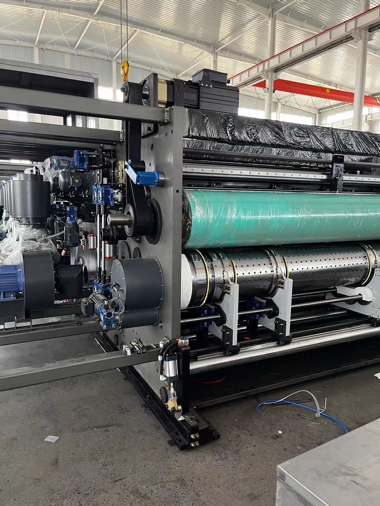 Lead-Edge Feeding Flexo Printing Slotting Die-Cutting Stacking Machine